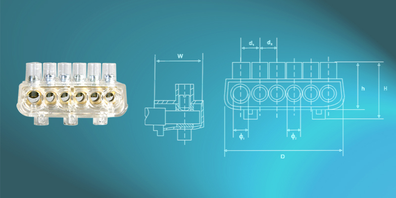 One-Side Entry PC Terminal Blocks - OEM 6 Pole from China manufacturer ...